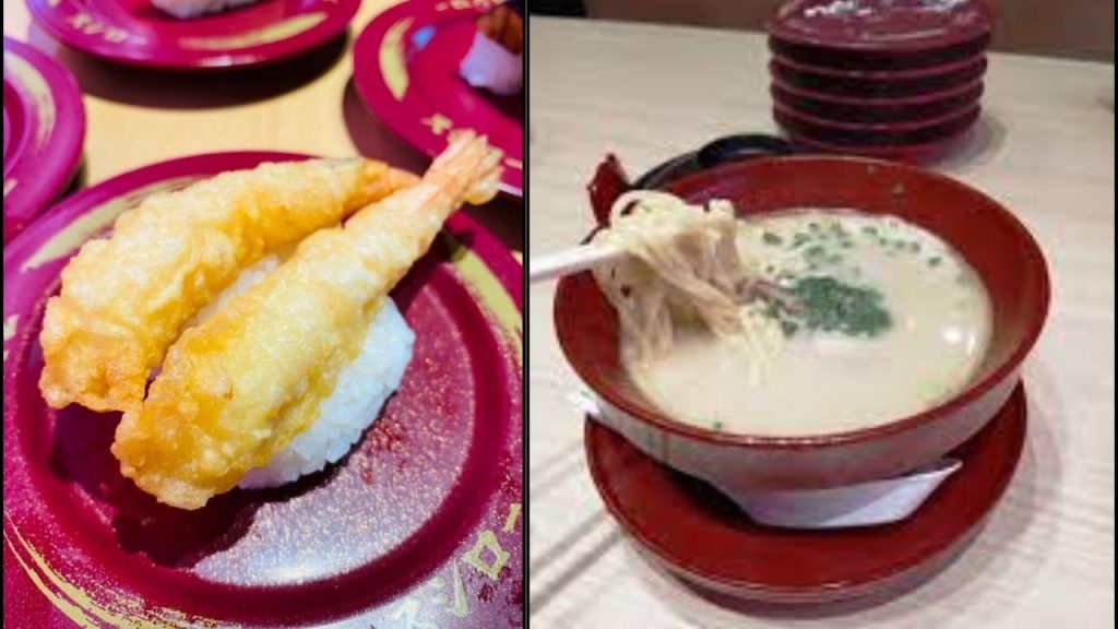 Enjoy delicious food at Sushiro Hong Kong